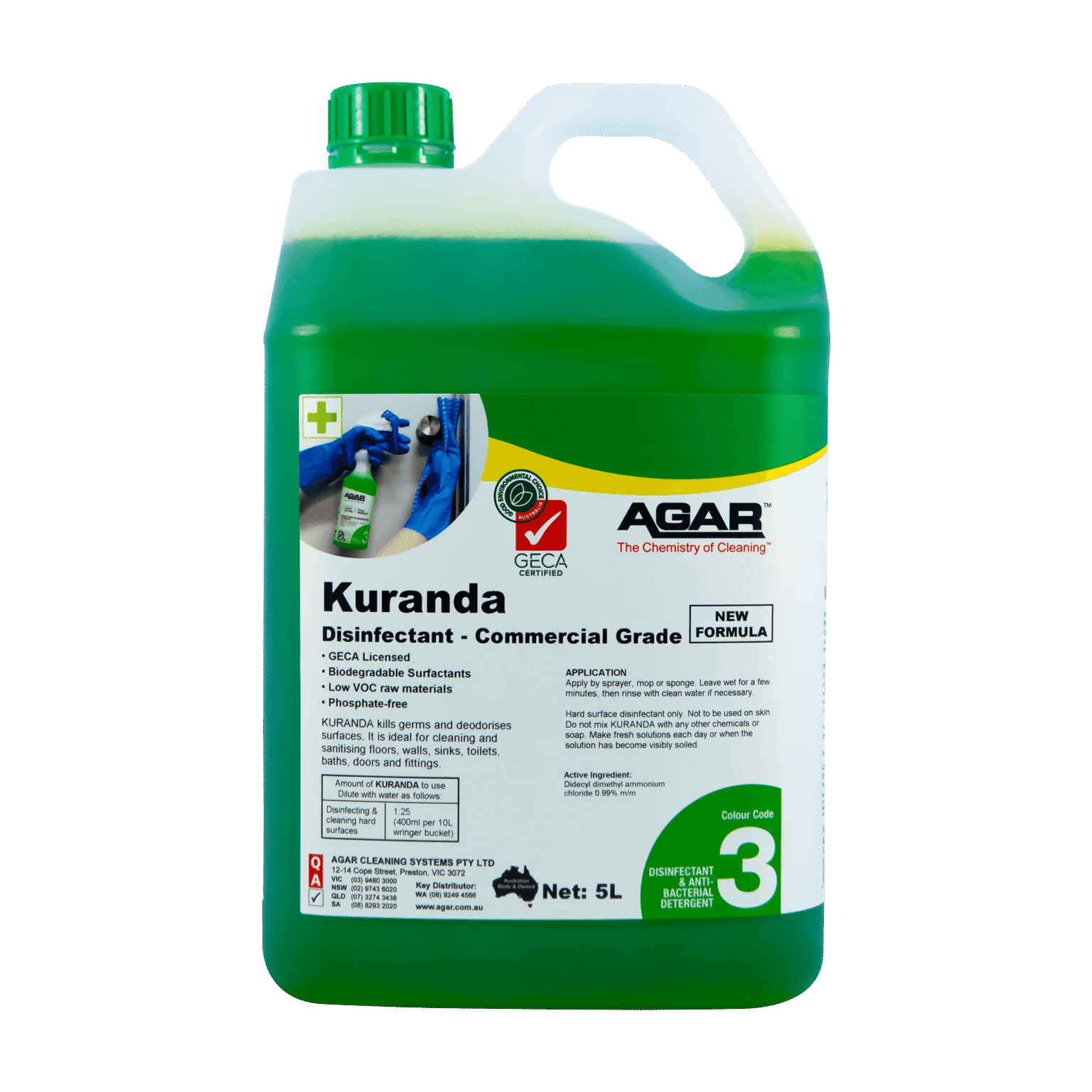 Agar Kuranda Commercial Grade Disinfectant | Disinfectants & Sanitisers